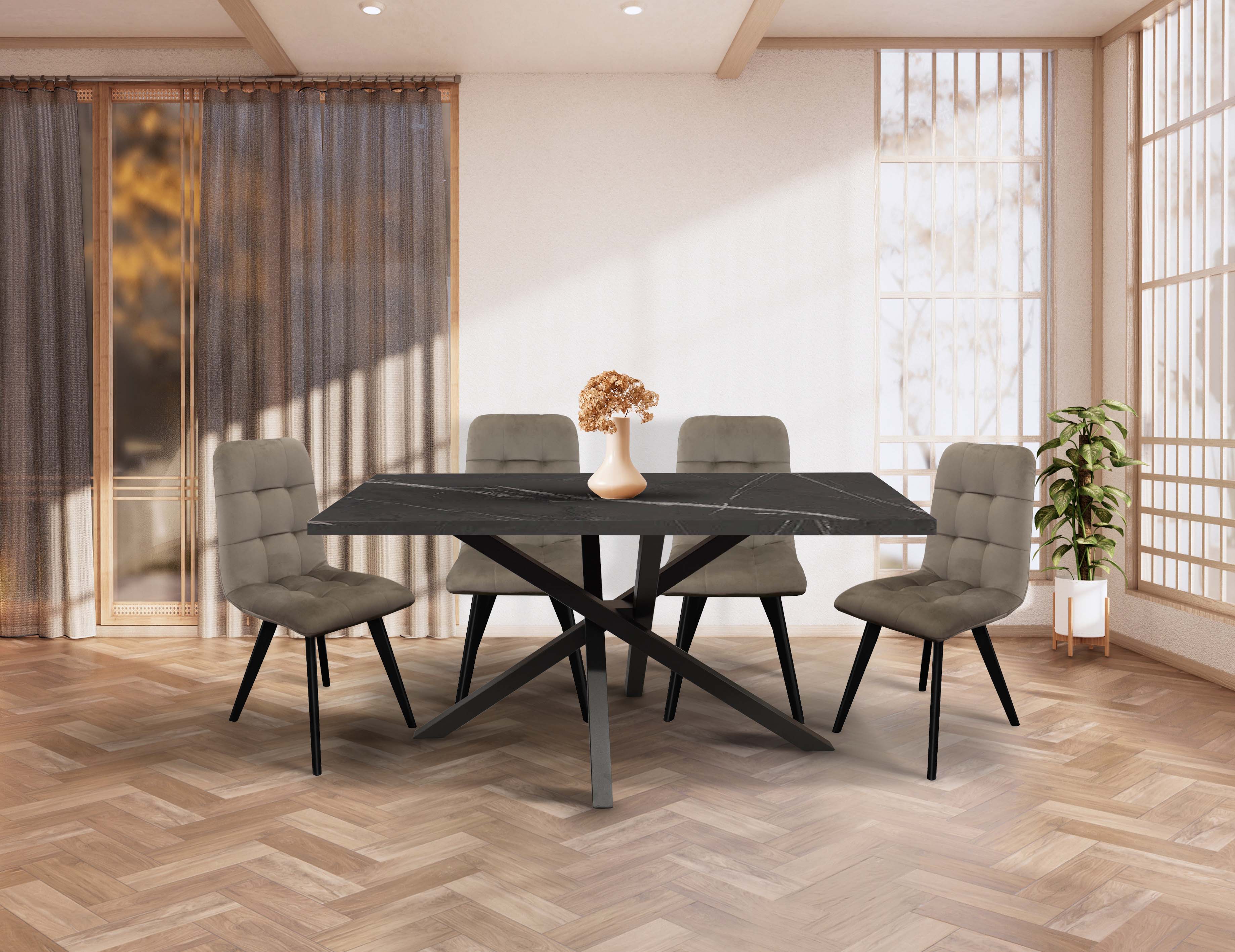 Trpezarijski sto PABLO X 160x90 - Soho BiH